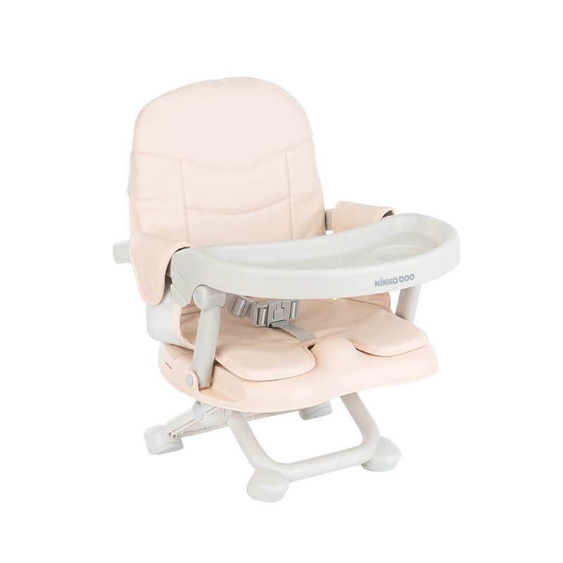 Asiento Elevador Pappo Beige: 4 Posiciones y Arnés 3 Puntos
